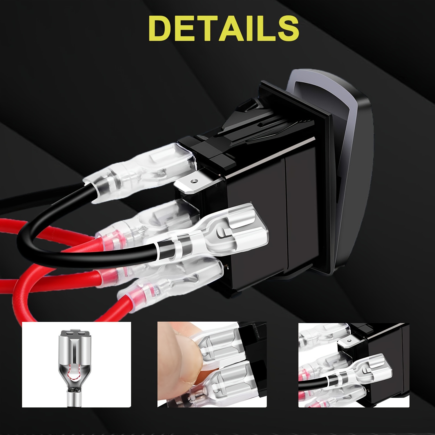 Wiring Kit Switch 12 4x4 Atv Utv Suv Etc - Automotive - Temu United ...