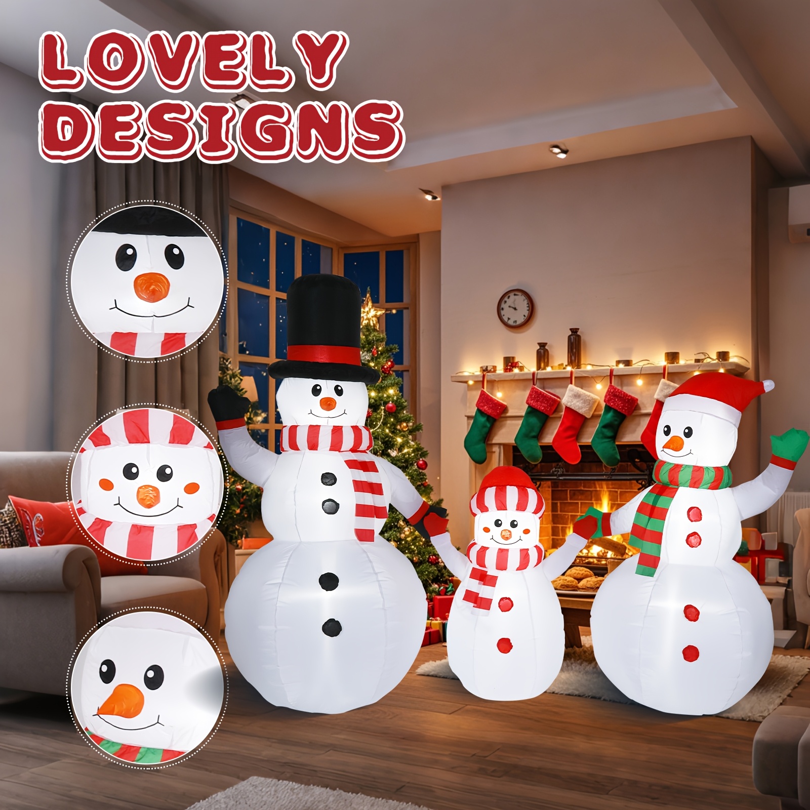 christmas inflatable sold on Temu United States