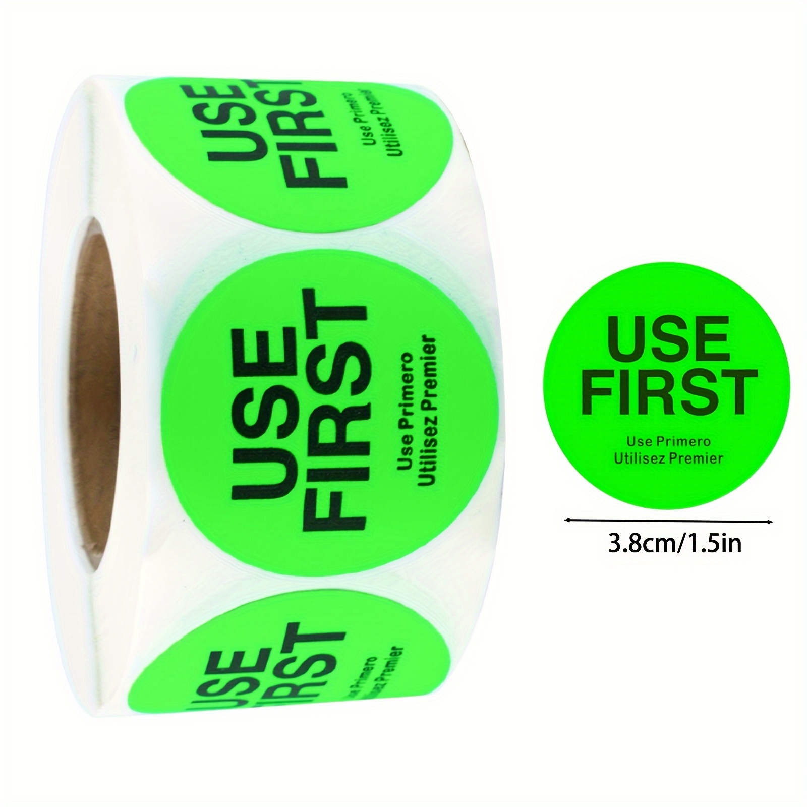 "use First" Inventory Control Labels Permanent Adhesive - Temu Australia