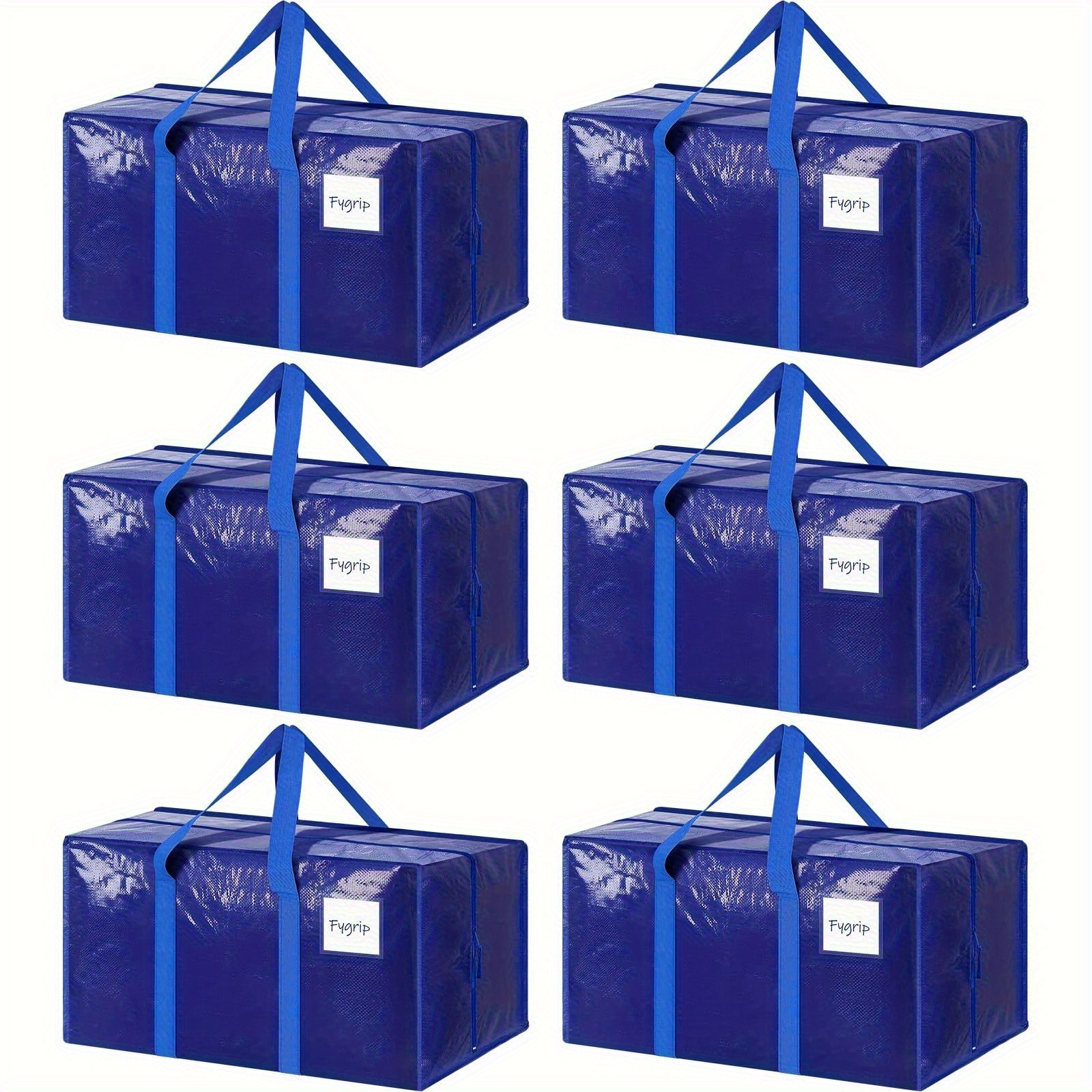 extra large storage bags with zipper sold on Temu United States