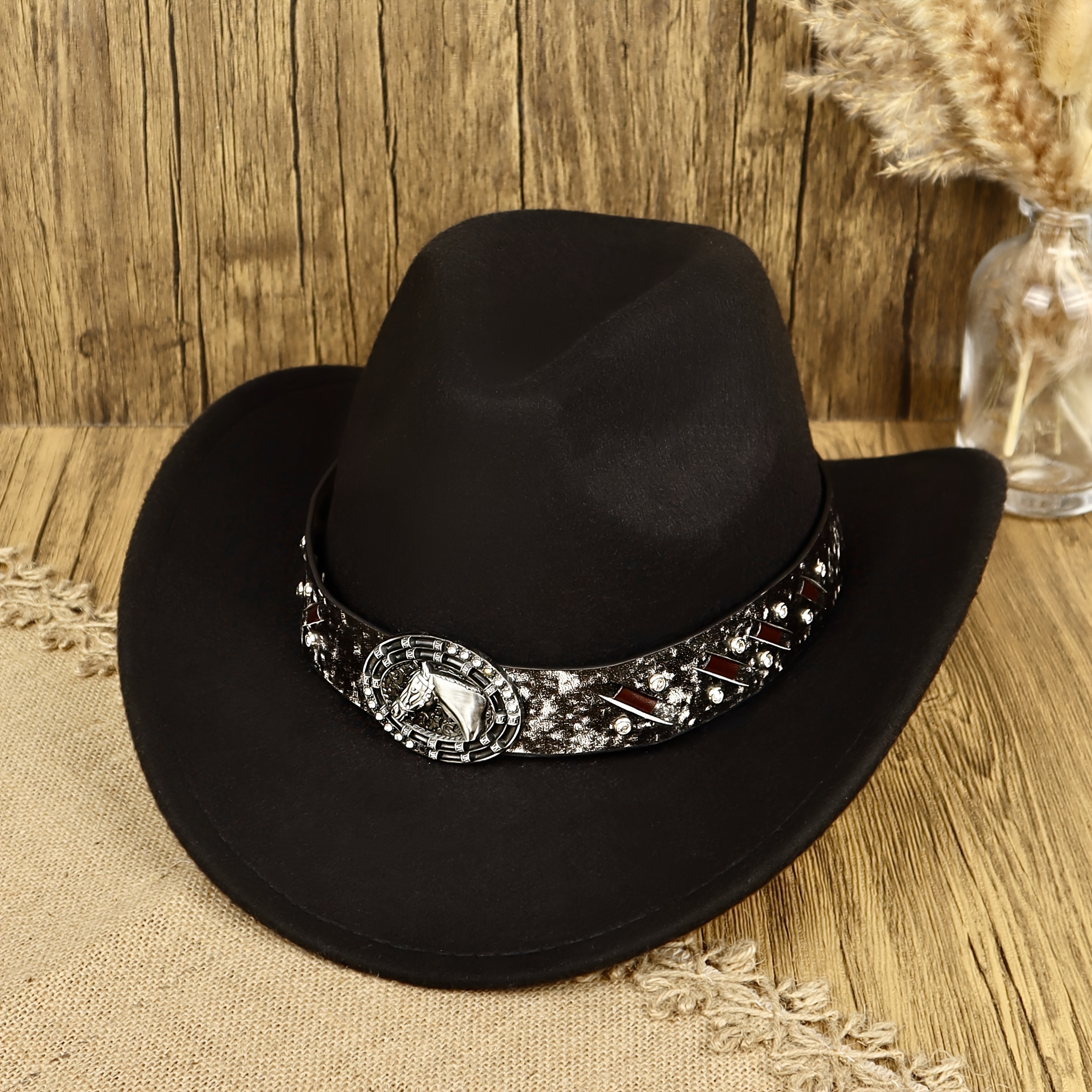 women cowboy hats sold on Temu United States