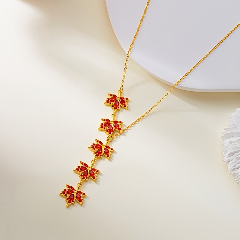 Temu Thanksgiving Women's Necklace - The Glam Look