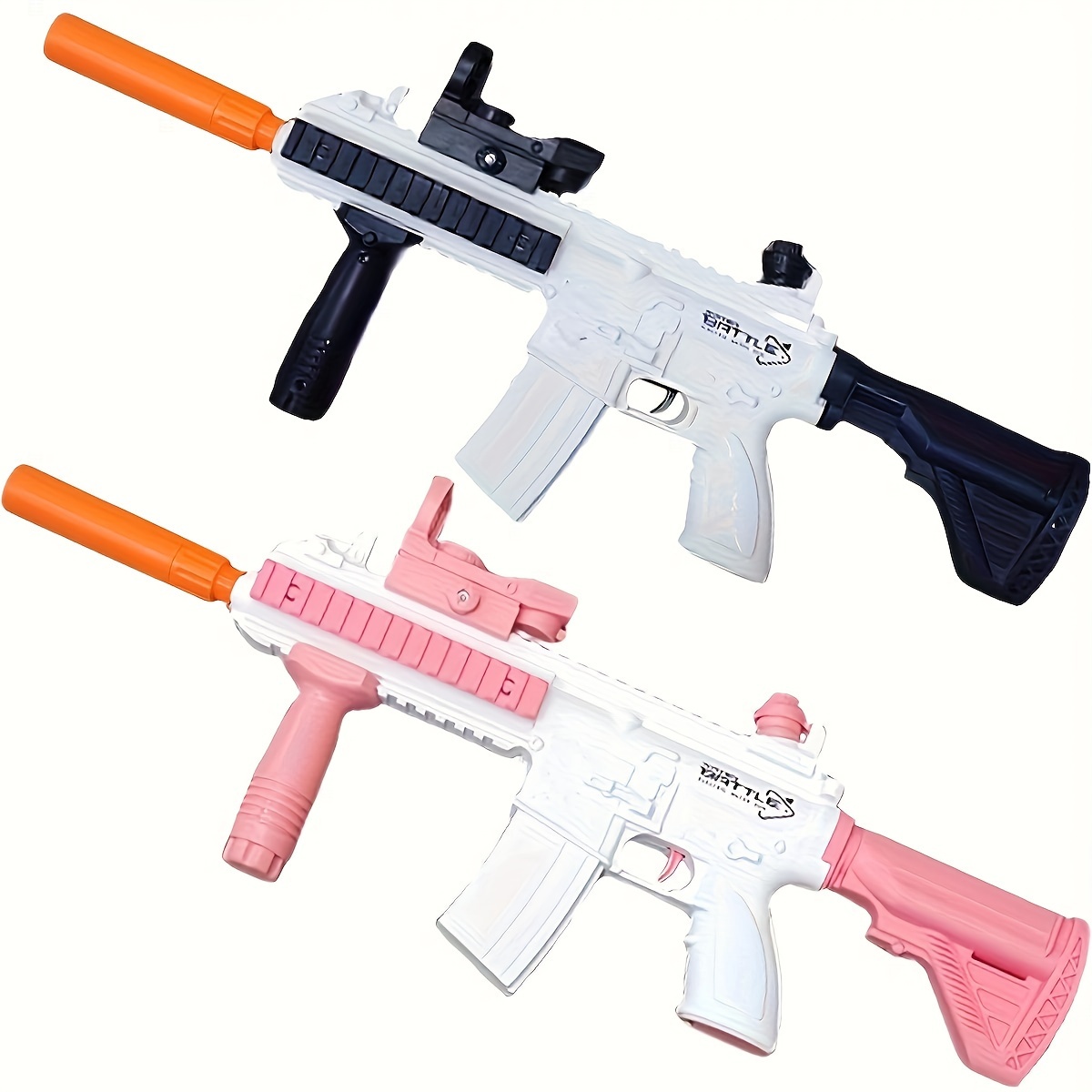 M416 אקדח מים חשמלי צעצועי קיץ אקדח מים קיבולת גדולה תרסיס מים אקדח מים ...