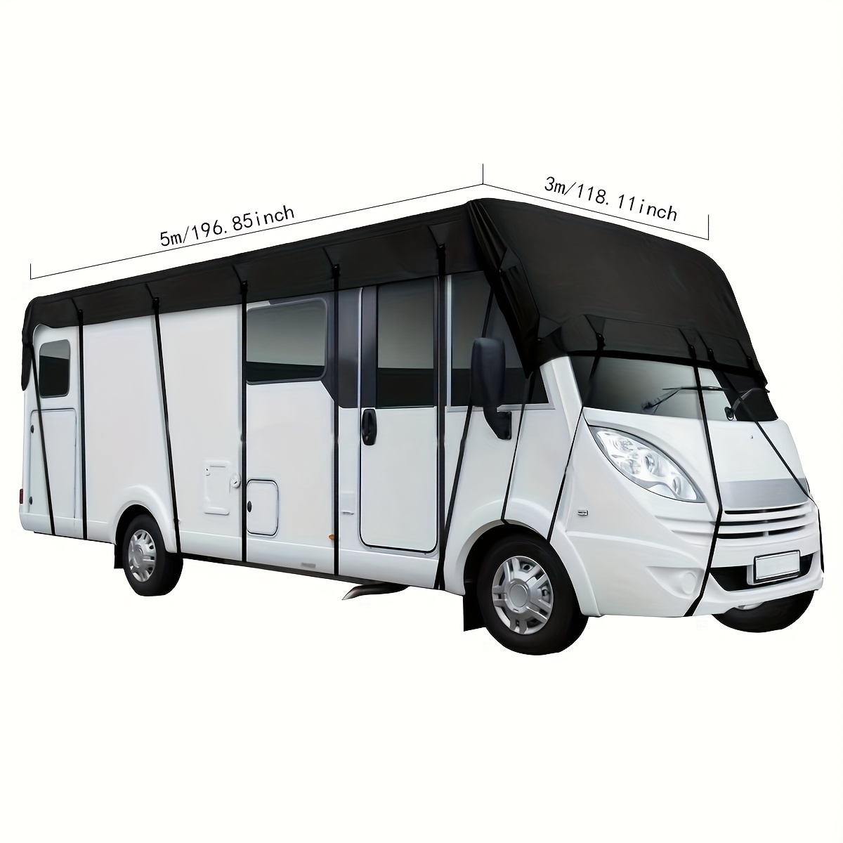 4 Sizes Cover Motorhomes Roof Weather Roof Tarp Waterproof Waterproof ...