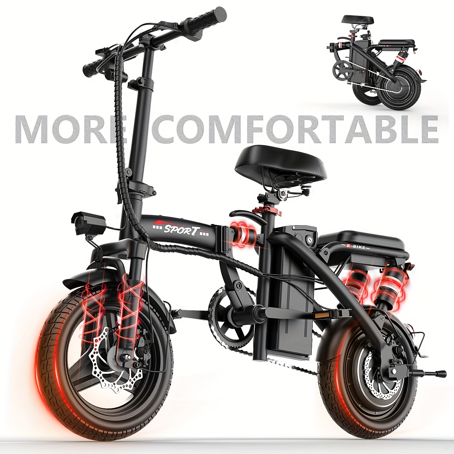 electric bike sold on Temu United States