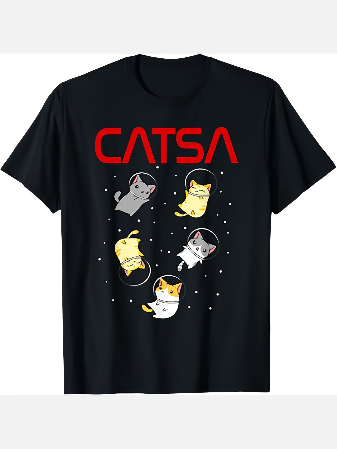funny space astronaut cat men women kids cats - Temu
