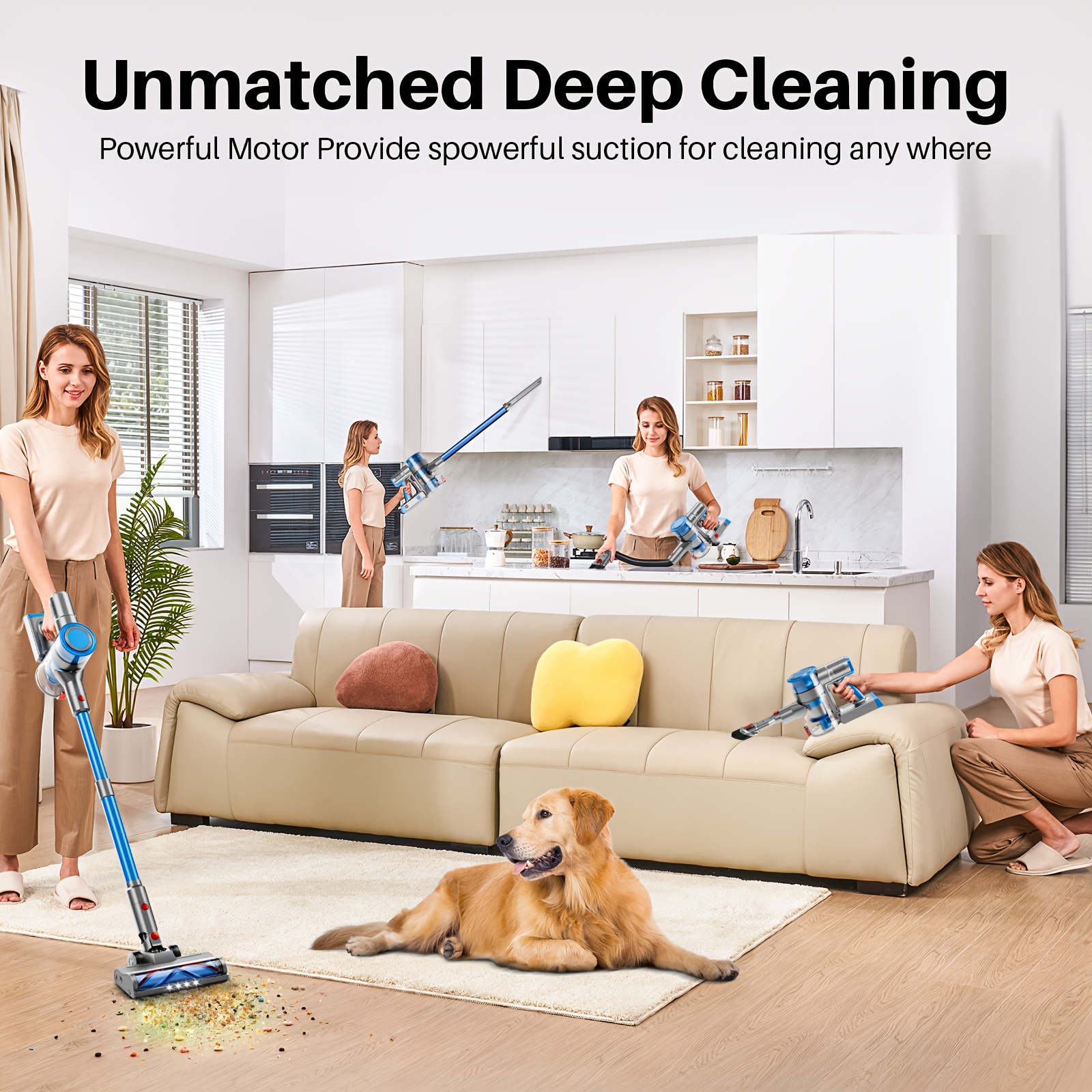 vacuum cleaner sold on Temu United States