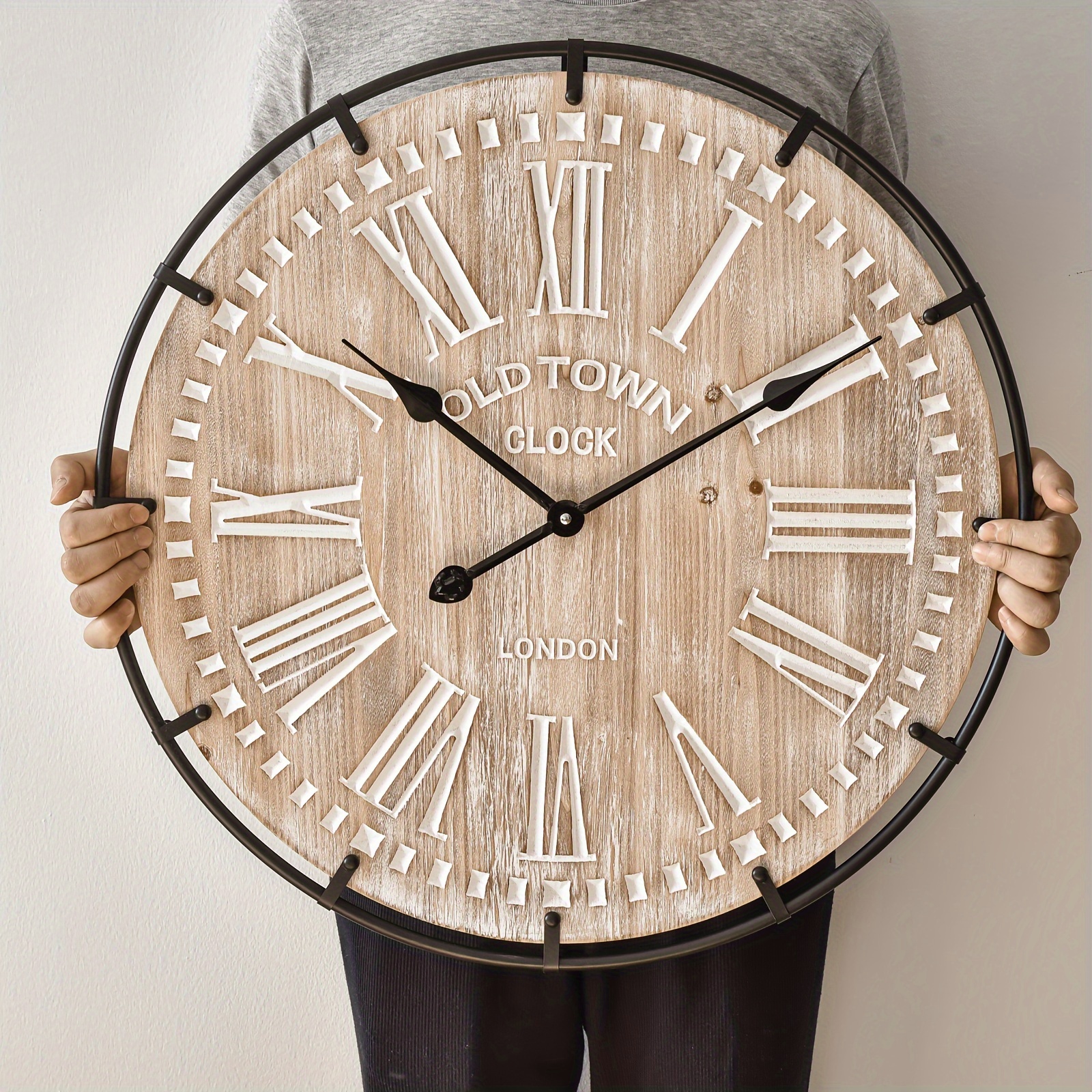 wall clocks sold on Temu United States