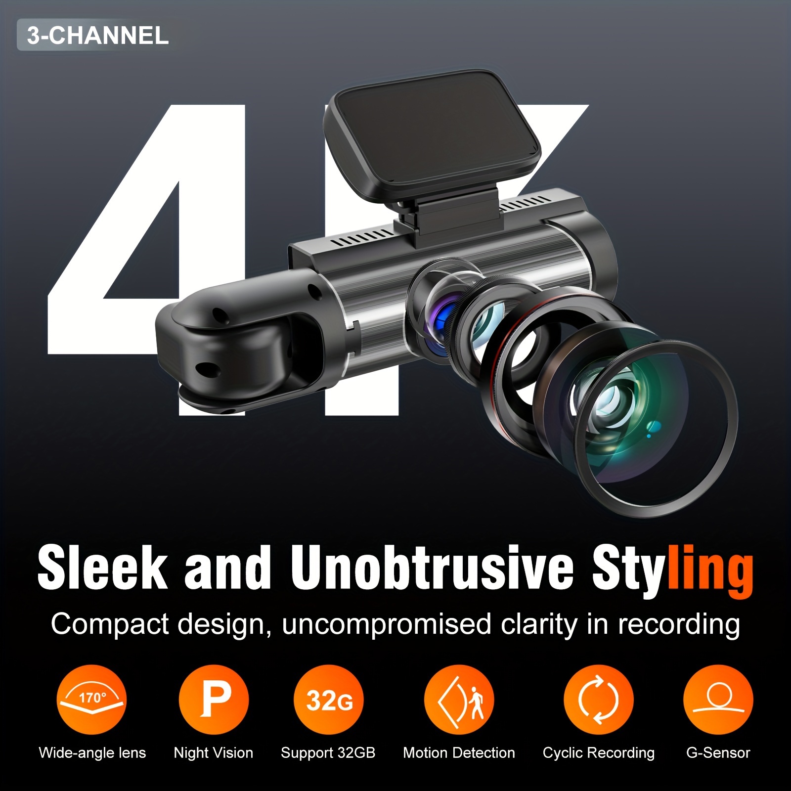 Dash Cam 1080p Full Hd Dual Dash Cam Front Inside 3.16 Lcd - Temu