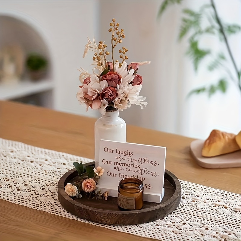 rustic wooden aromatherapy tray vintage country style Temu