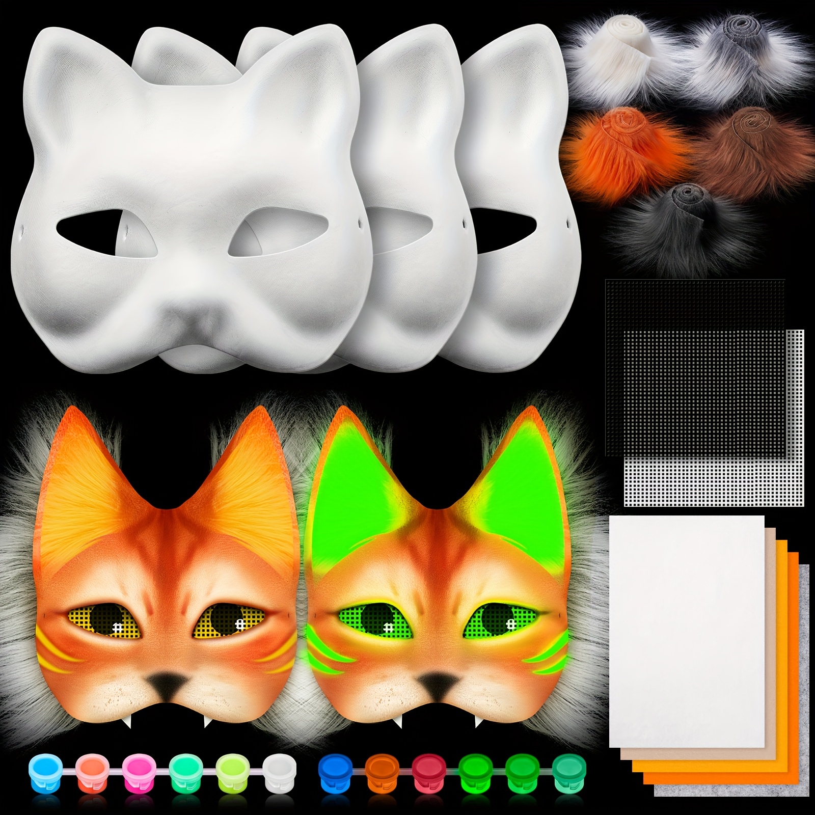 therian mask sold on Temu United States