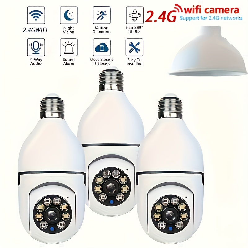 Caméra Surveillance Hd Wifi Moniteur Wifi 2 4g Caméra - Temu