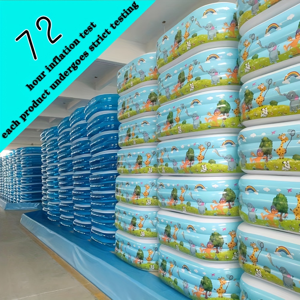 Inflatable Pool Soft Floor Pvc Material Multi - Temu