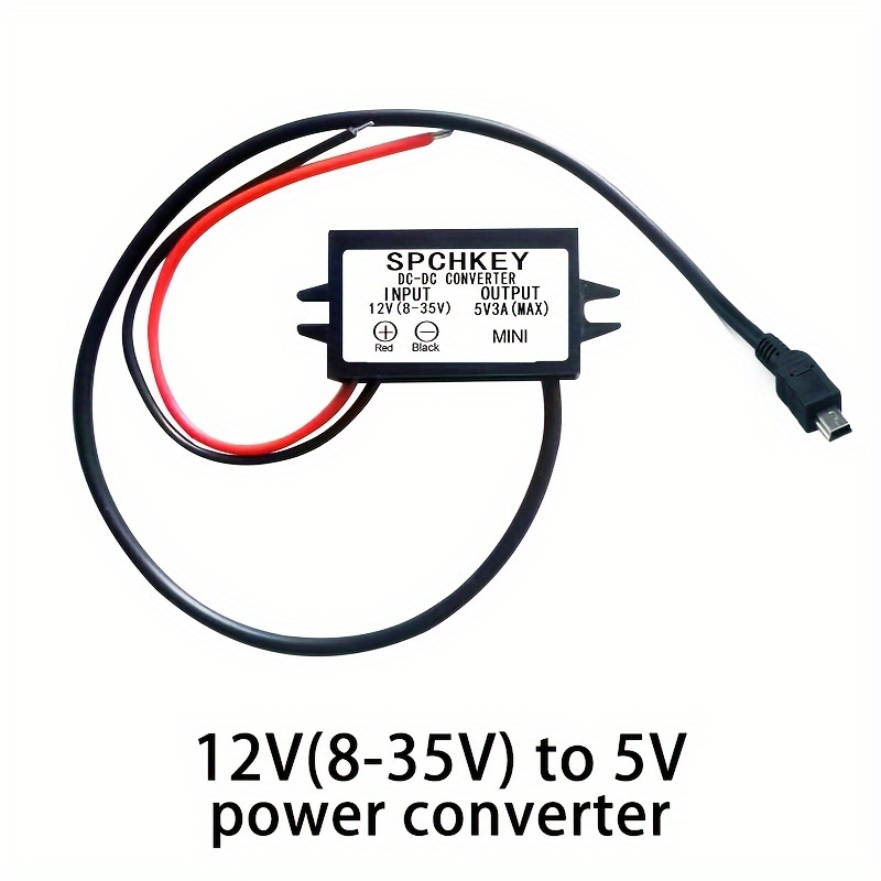 12v to 5v converter usb sold on Temu United States