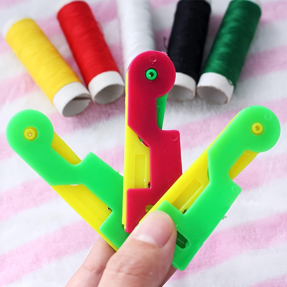 3-pack Of Quick Automatic Needle Threaders For Hand Sewing - Easy Auto ...