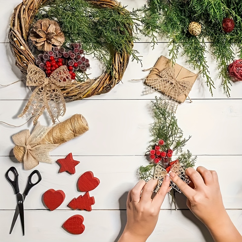 Natural Jute Ribbons Versatile Burlap Crafting Gift Wrapping - Temu