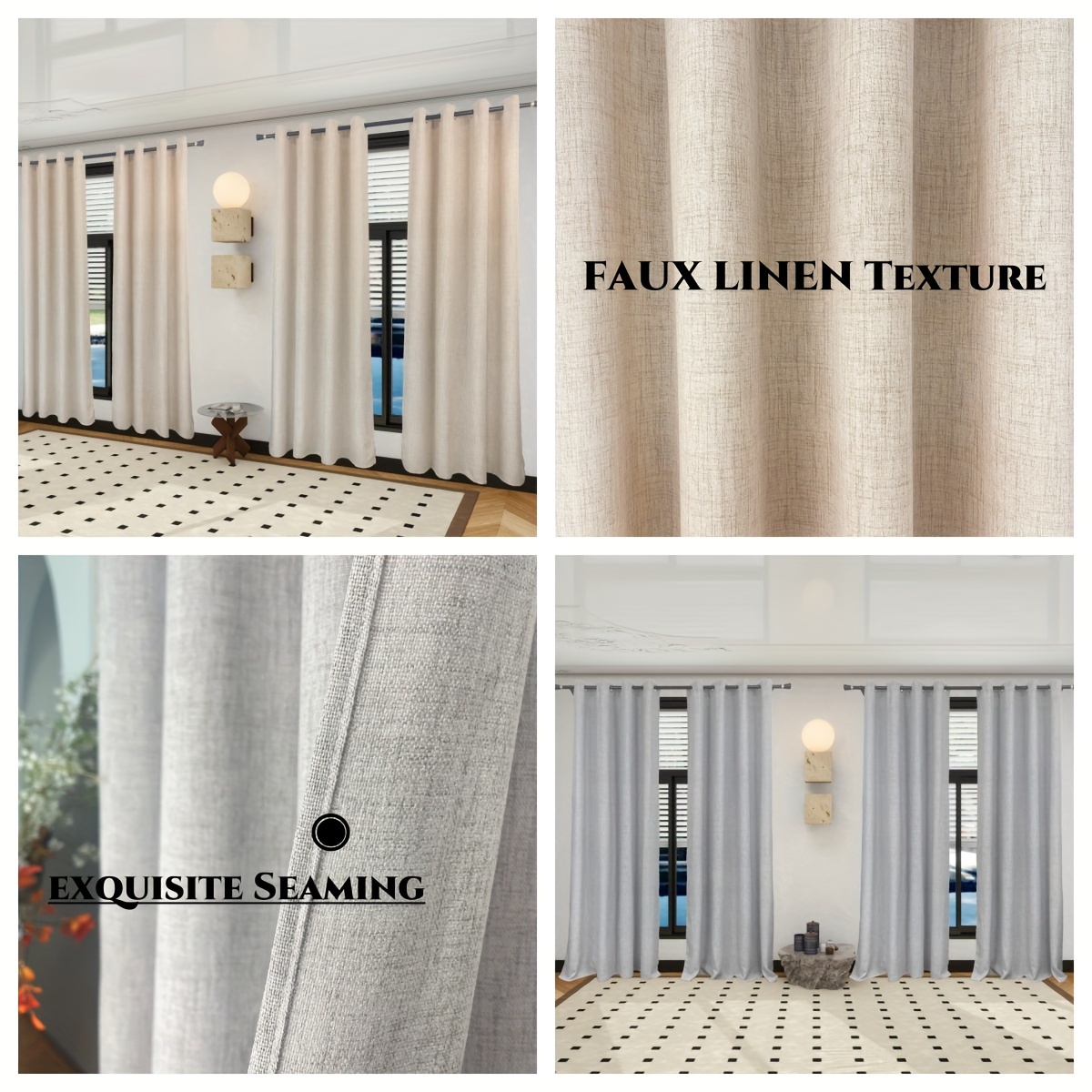 Rideaux et Accessoires de fenêtres - Temu France