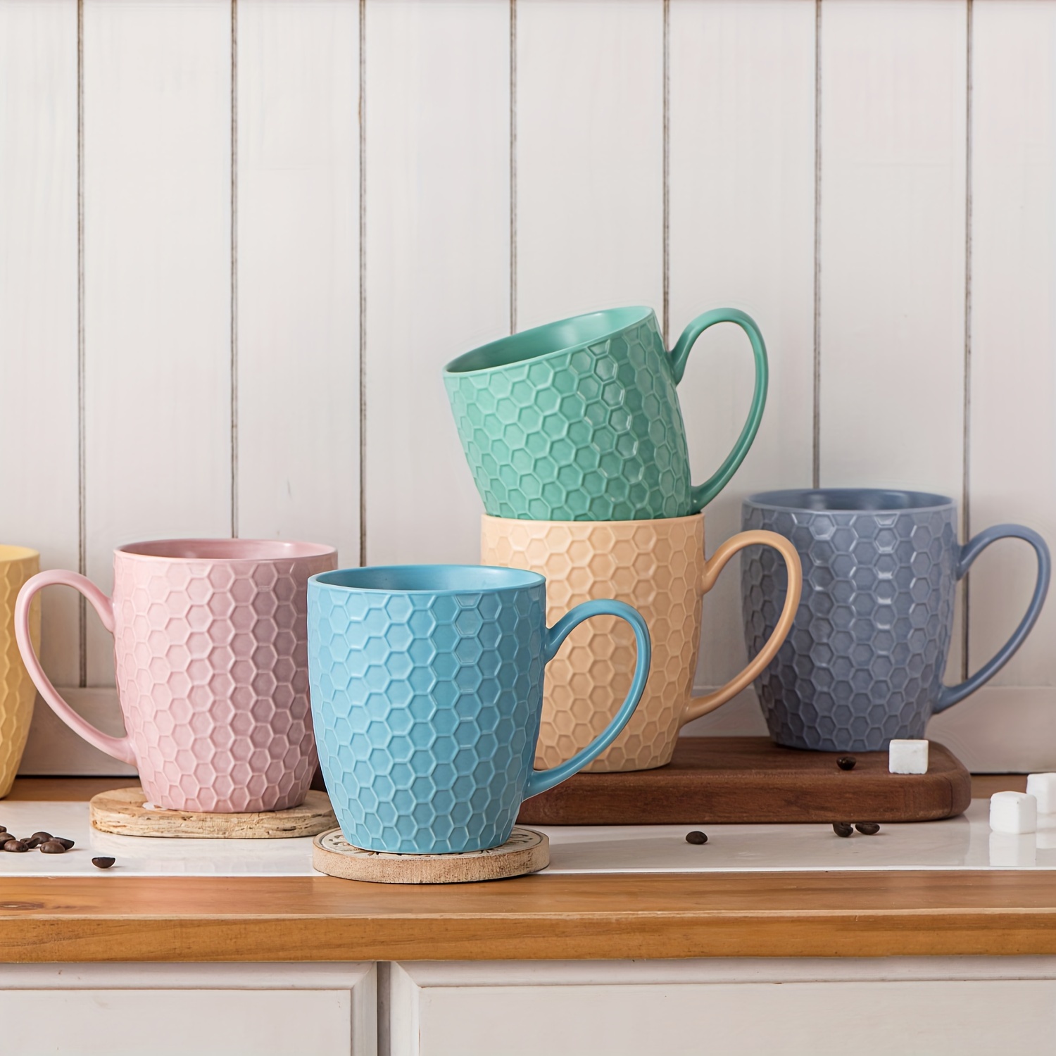 Conjunto De 24 Canecas De Café De Cerâmica - Canecas De Café ...