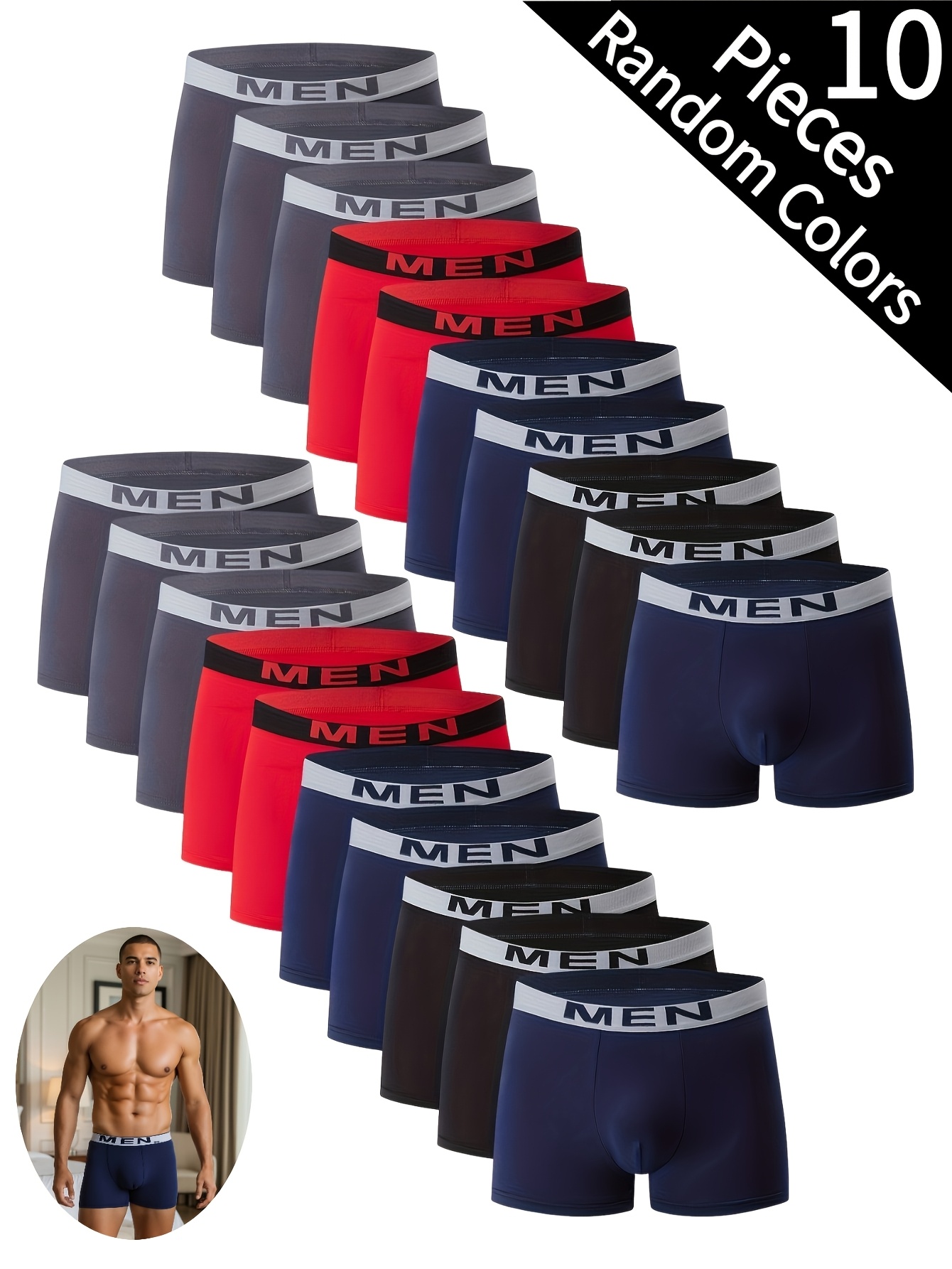 boxers for men sold on Temu United States