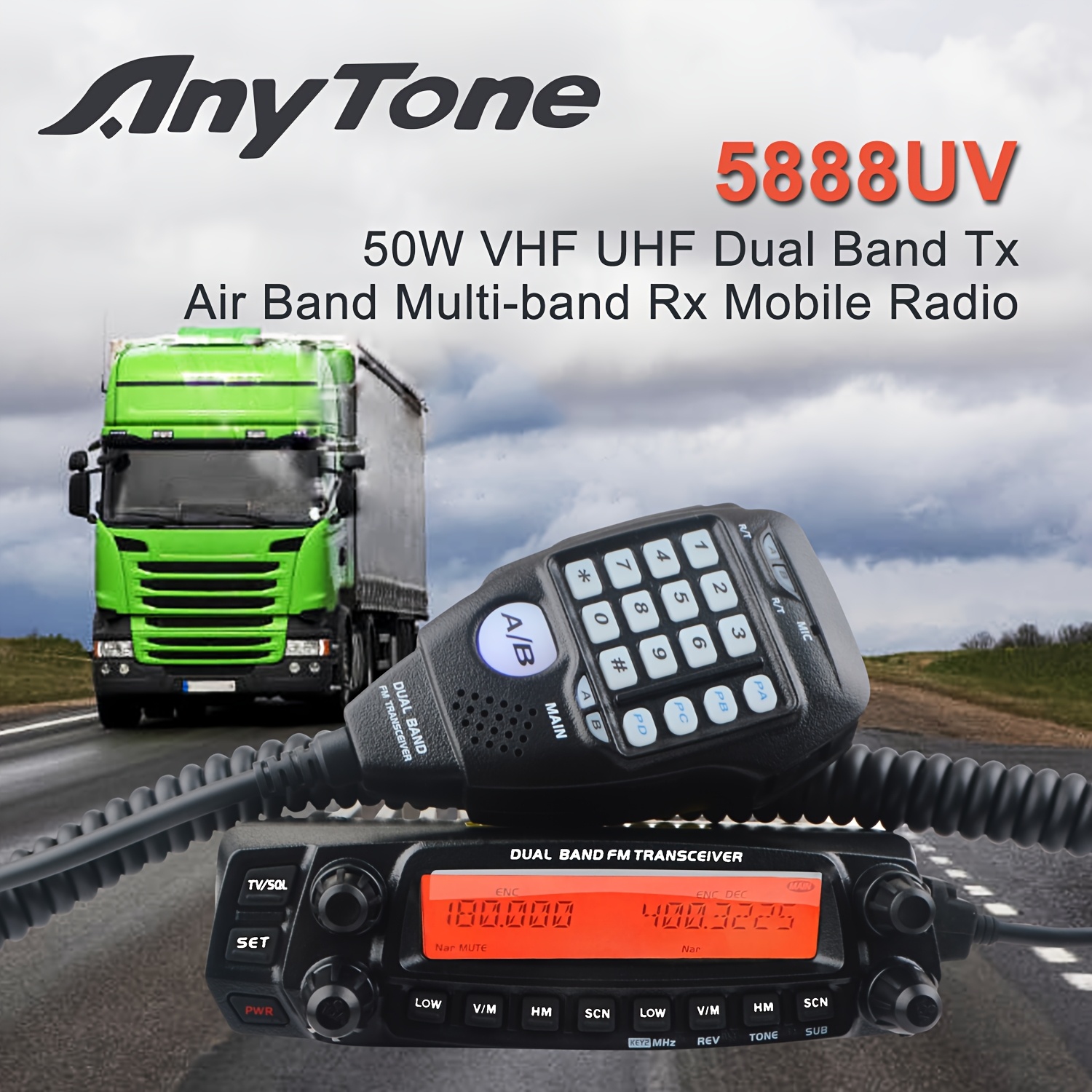 aviation radio sold on Temu United States