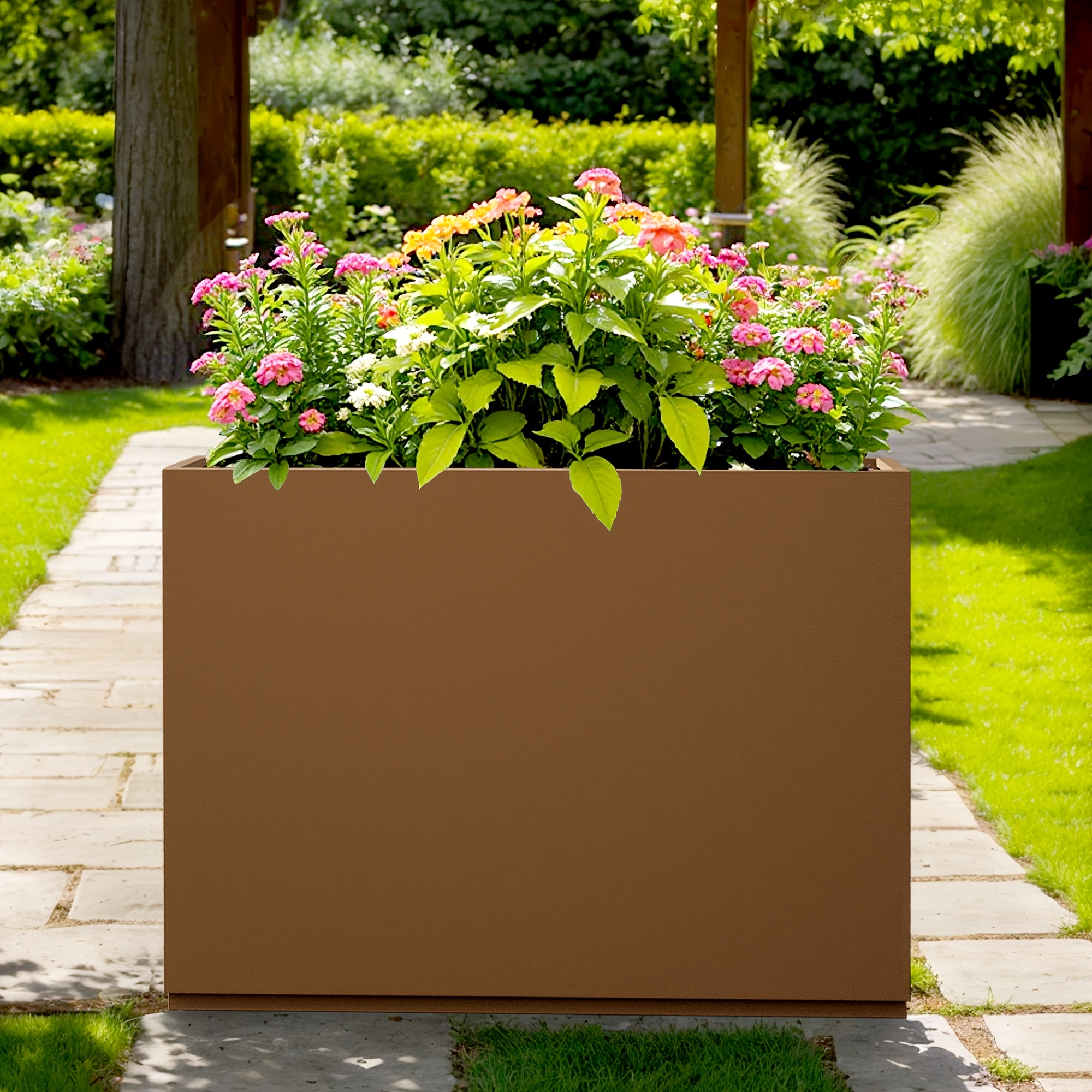 outdoor planters sold on Temu United States