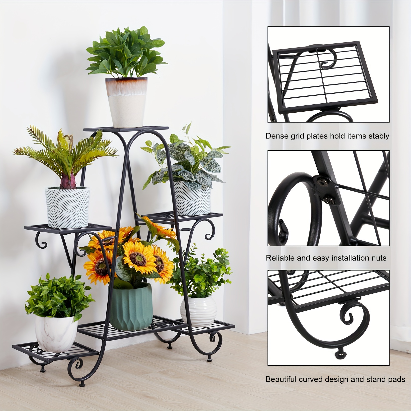 Plant Stand Multi layer: 6 Tier Plant Stands Indoors - Temu