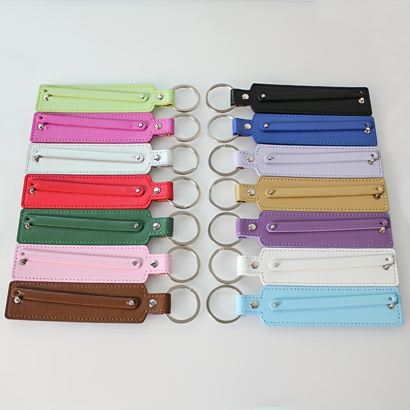 leather keychain sold on Temu Australia