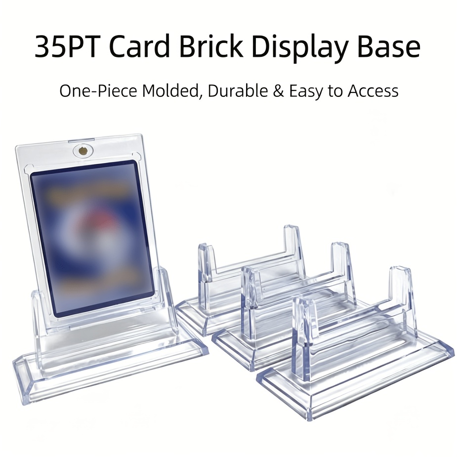 acrylic trading card holder sold on Temu United States