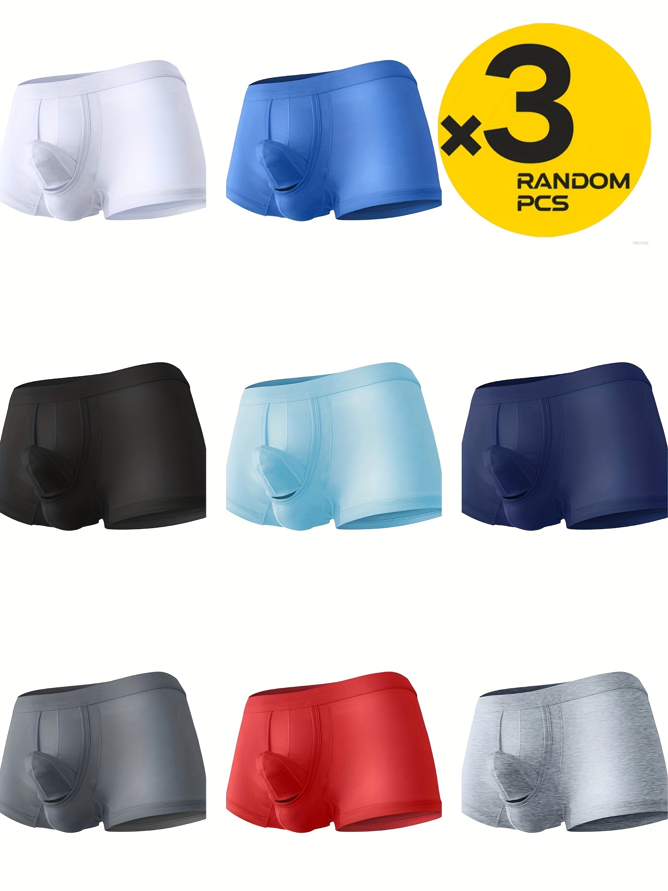 mens elephant nose underwear sold on Temu Australia