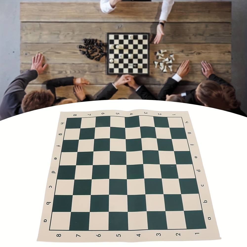 Pvc Soft Chess Board Tournament Style Chess Set Travel - Temu Australia