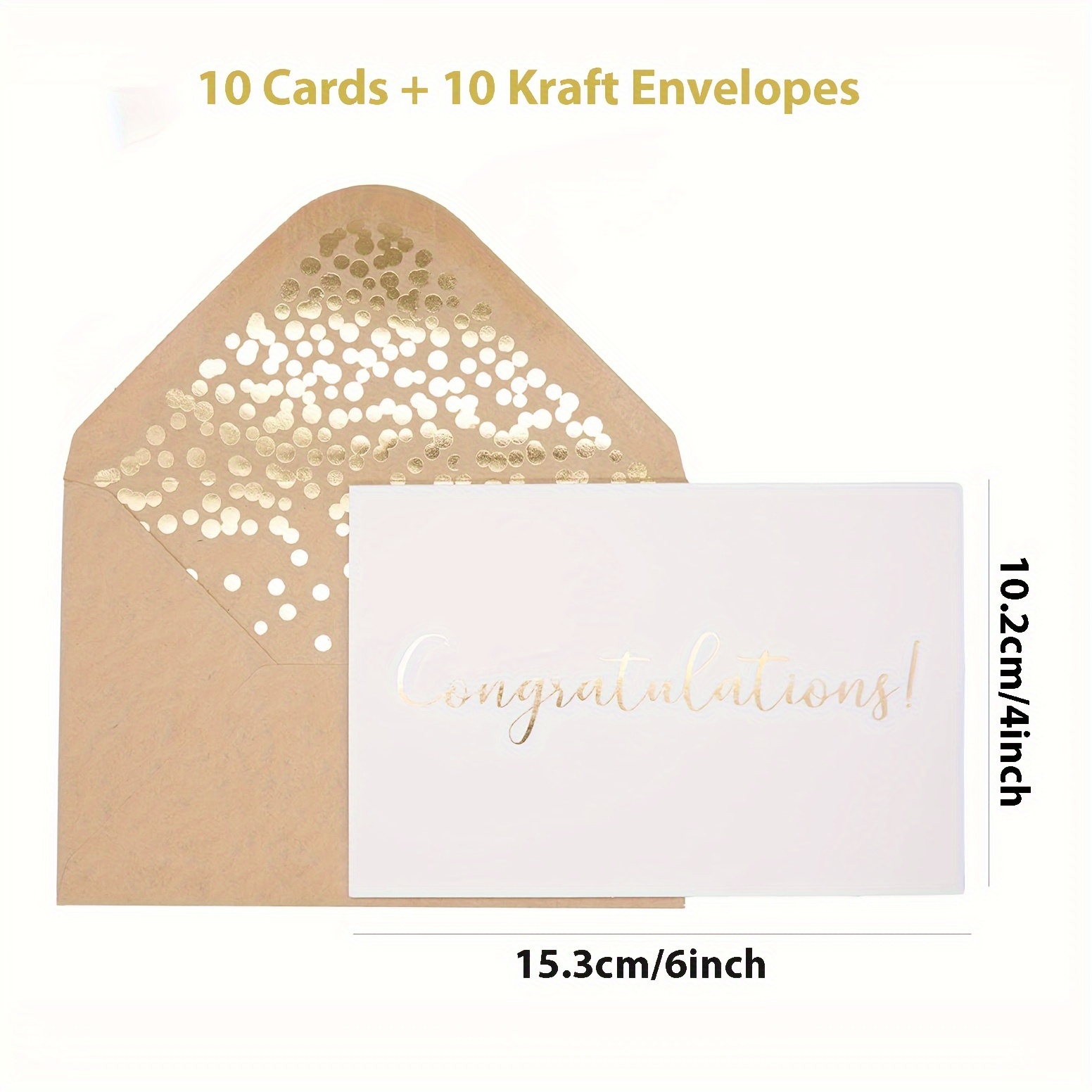 "luxury" Congratulations Card Elegant Greeting Cards - Temu