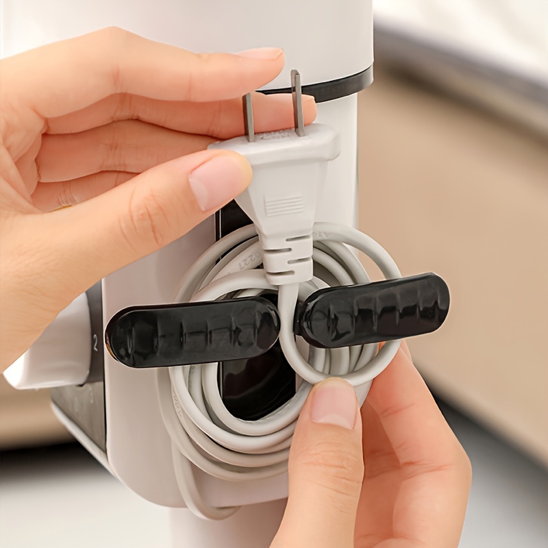 1pc plug fixed kitchen cable coiler self wire holder suitable for mixer ...