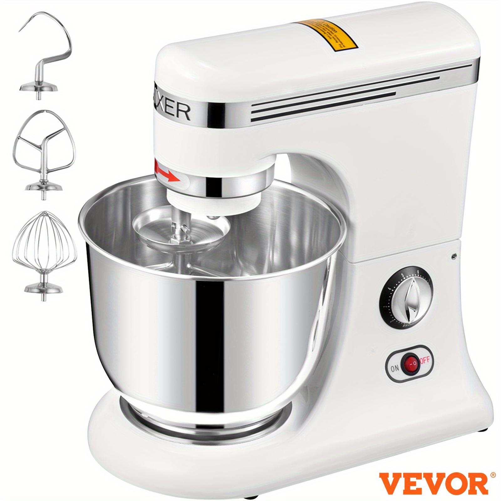 Metal Stand Mixer Electric Dough Mixer 11 Tilt - Temu