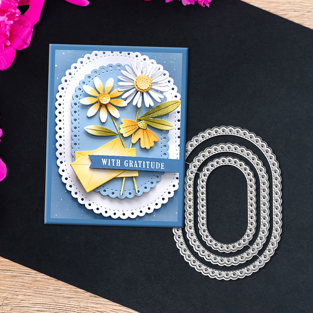 scrapbooking dies sold on Temu United States