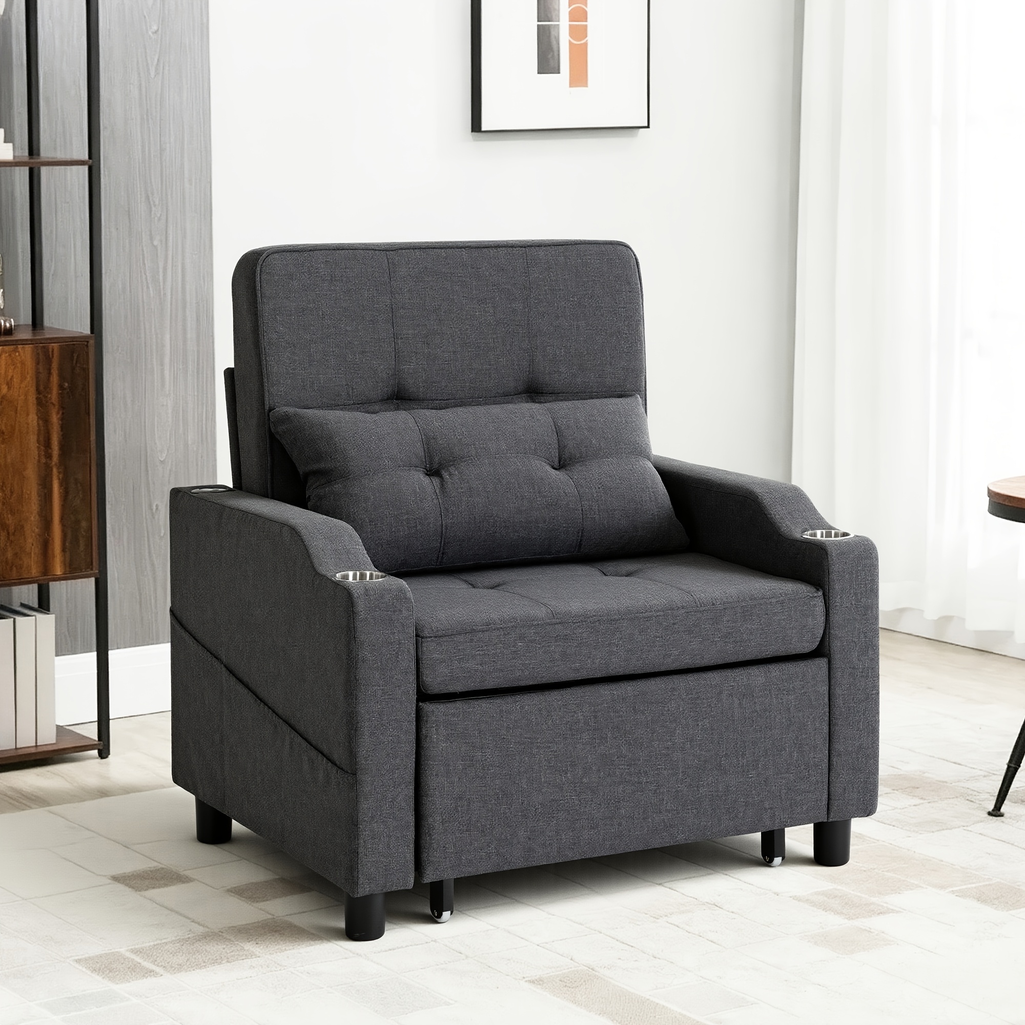 convertible sofa chair sold on Temu United States