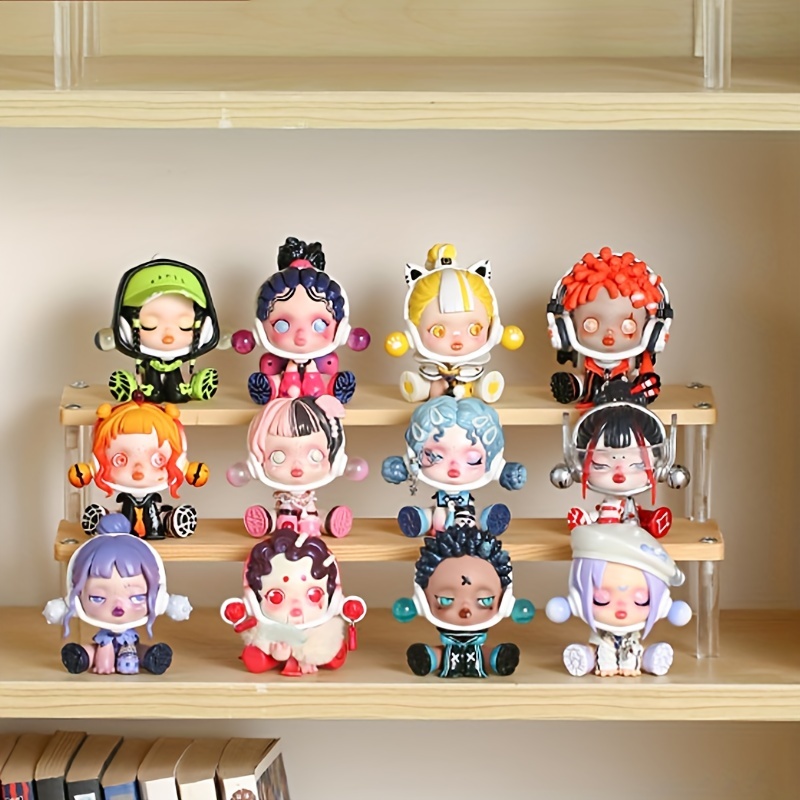 Wooden Blind Box Display Shelf A Staircase style Bubble Mart - Temu