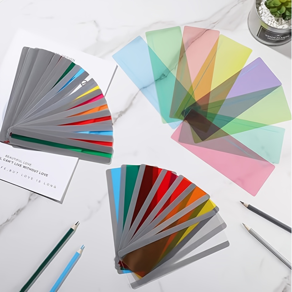 48 Guide Reading Bars 3 Styles Highlighting Bookmarks Color - Temu