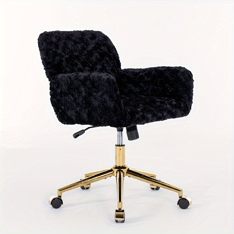 A a Furniture Office Chair Artificial Rabbit Hair Home - Temu