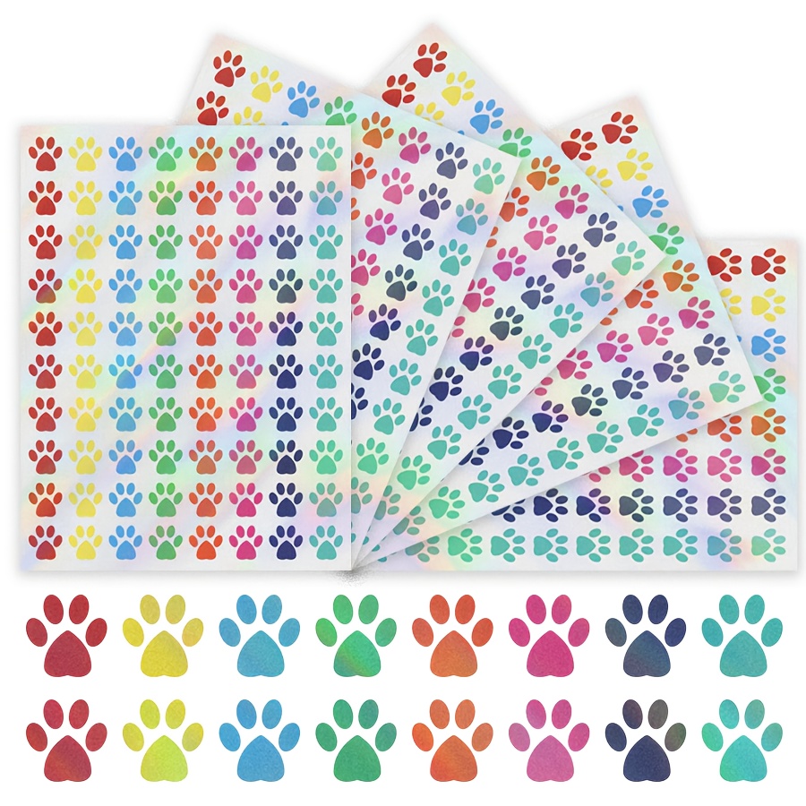 Paw Print Stickers Australia
