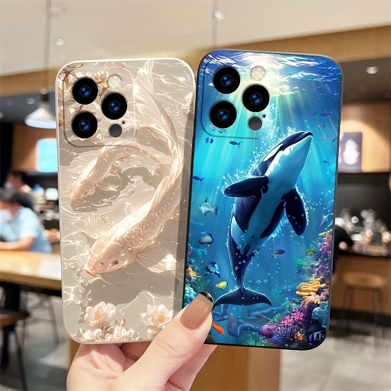 Soft Liquid Silicone Case Iphone - Temu Australia