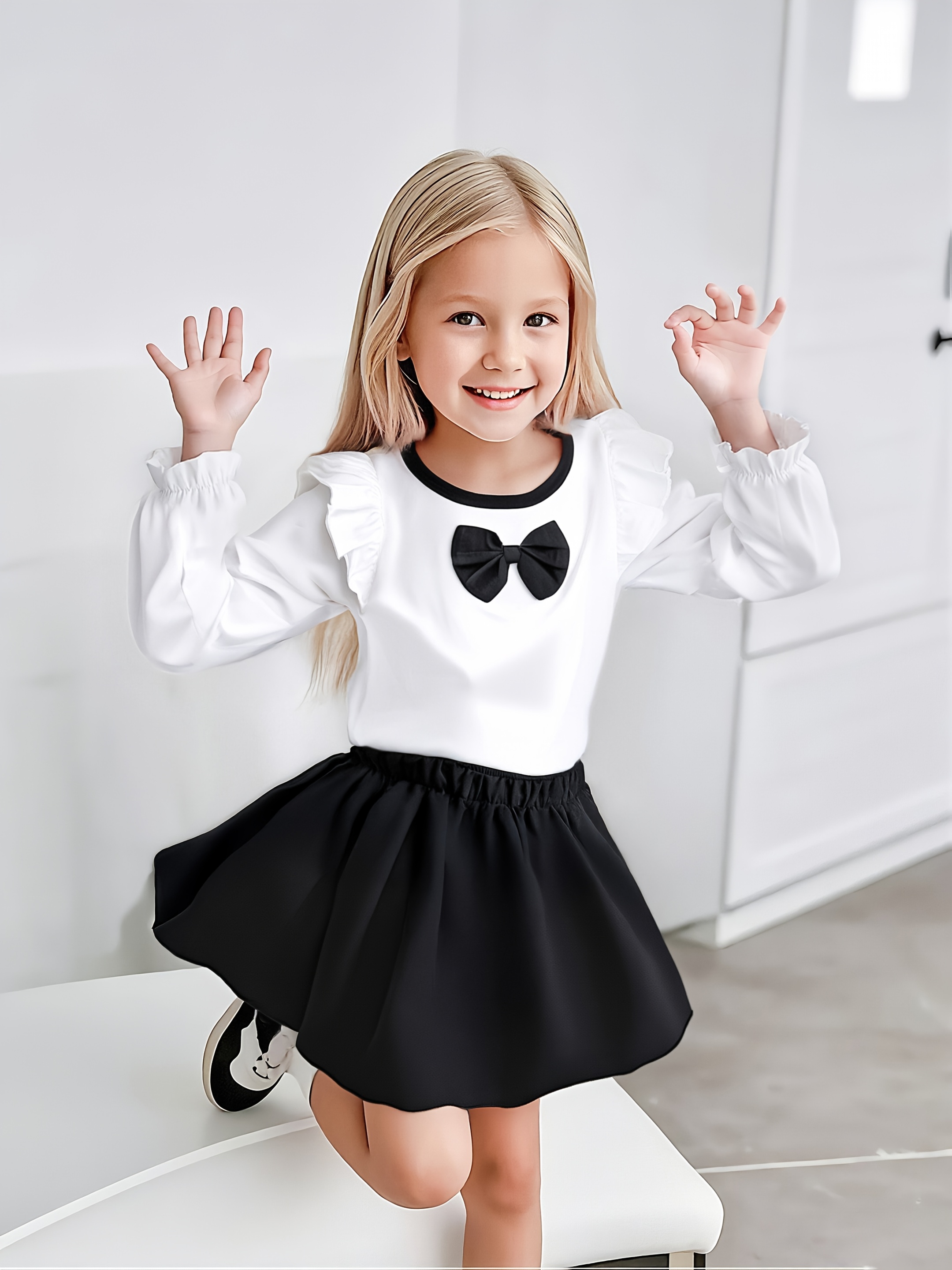 girls mini skirt sold on Temu United States