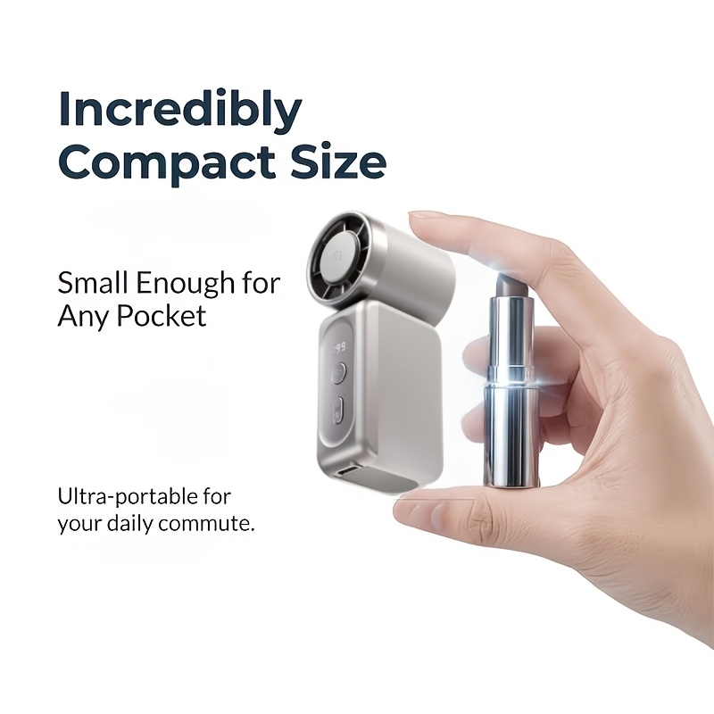 portable mini fans sold on Temu Canada