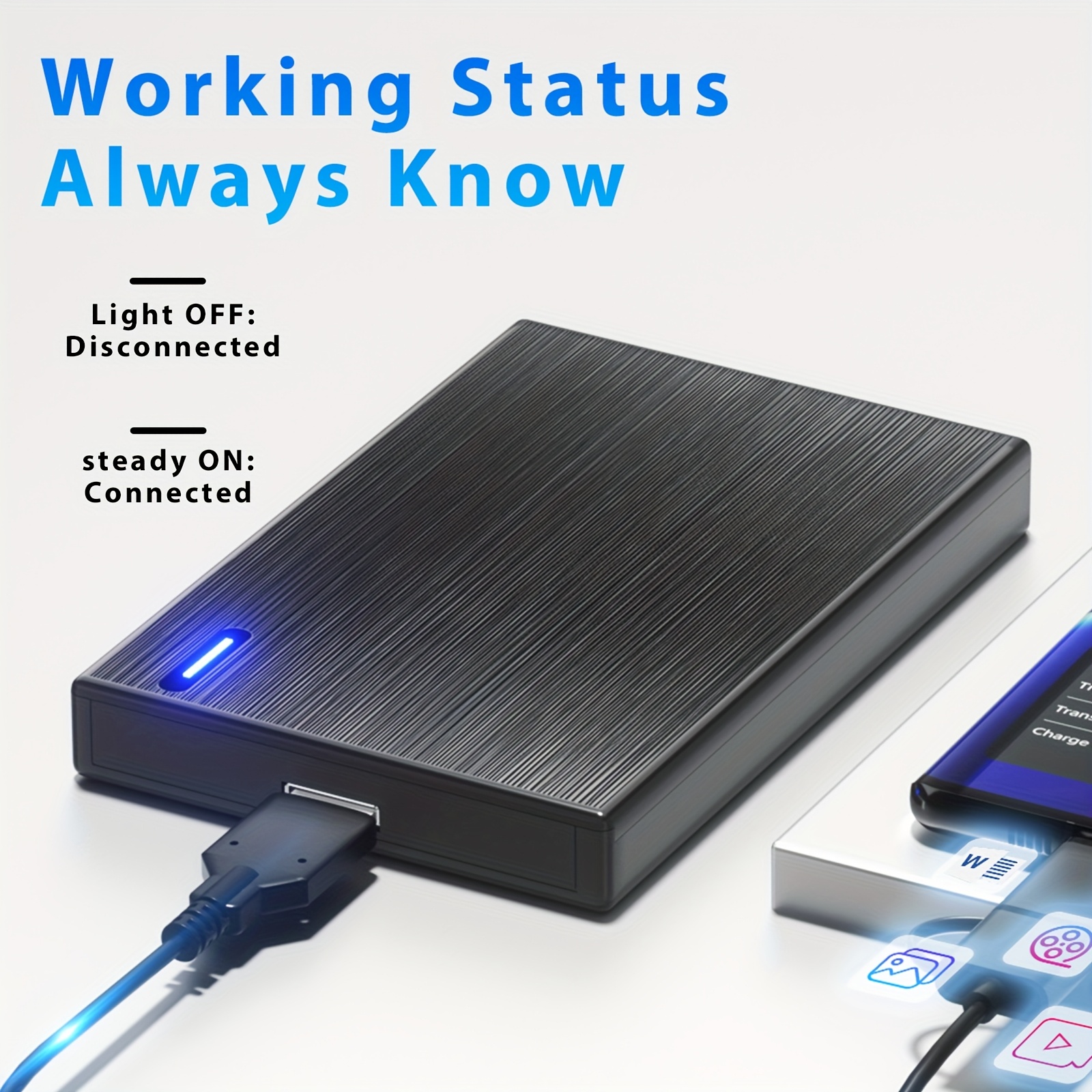 external hard drive sold on Temu United States