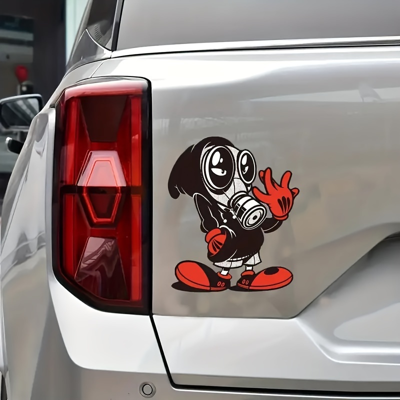 Vibrant Vinyl Cartoon Decal Perfect Motorcycles Cars Trucks - Temu