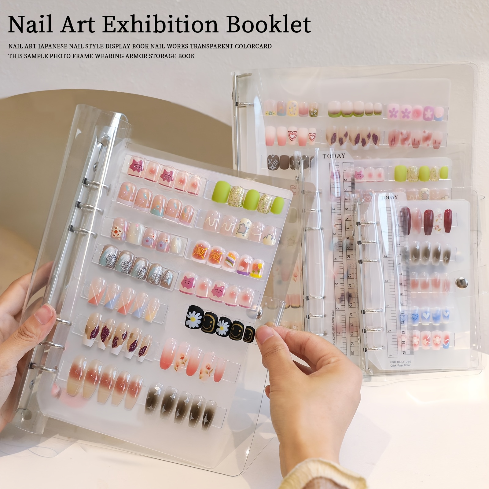 nail art display book sold on Temu United States