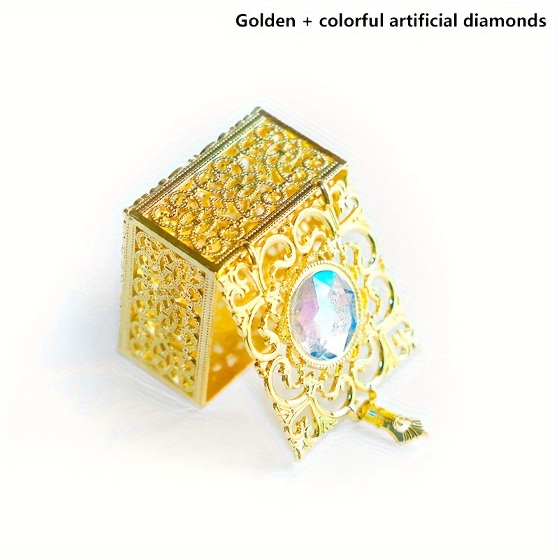 Retro Style Hollow Pattern Metal Packaging Box Jewelry - Temu Philippines