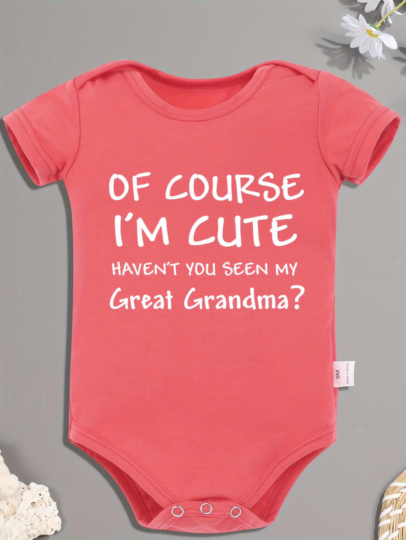 great grandma baby clothes sold on Temu United States