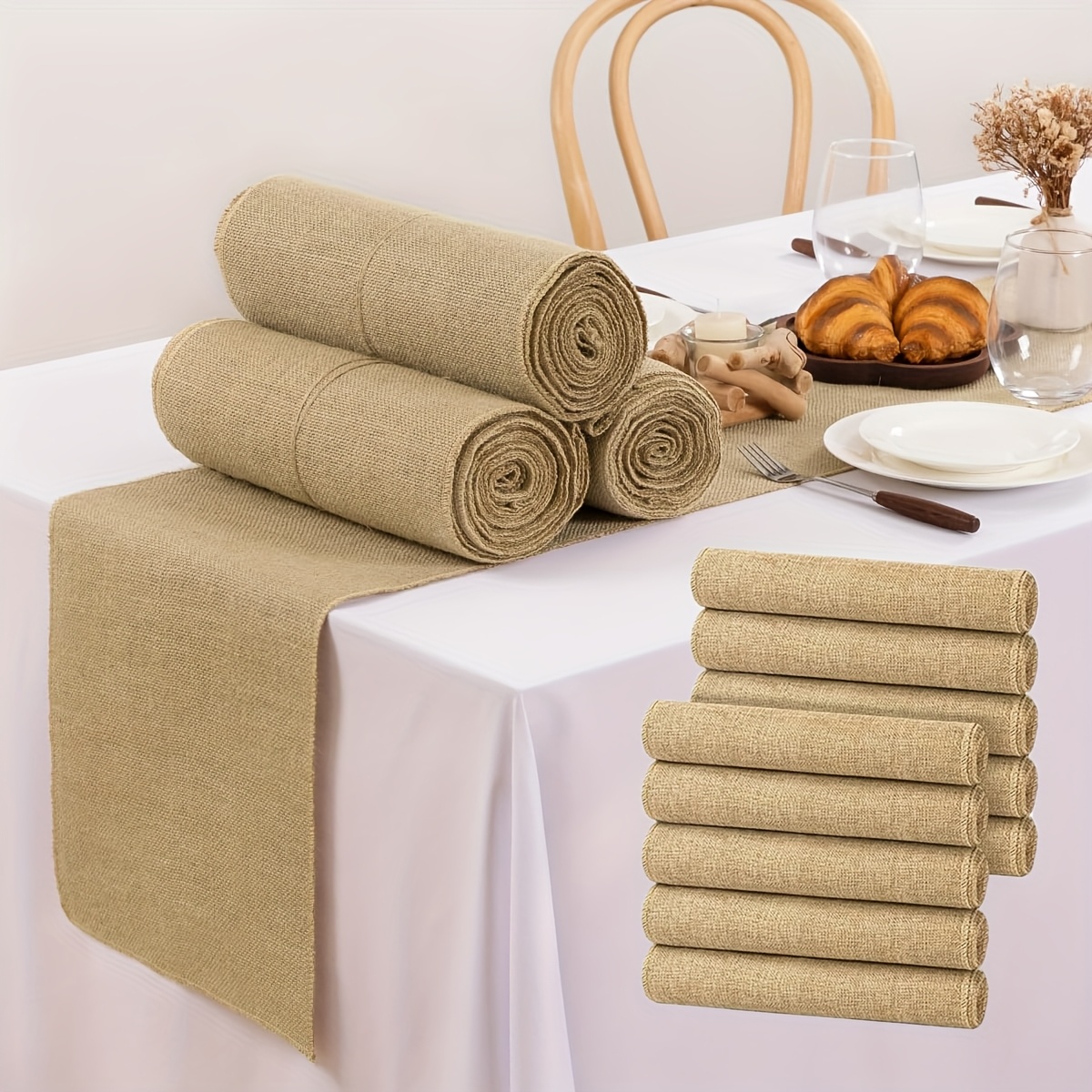 Natural Jute Table Runners