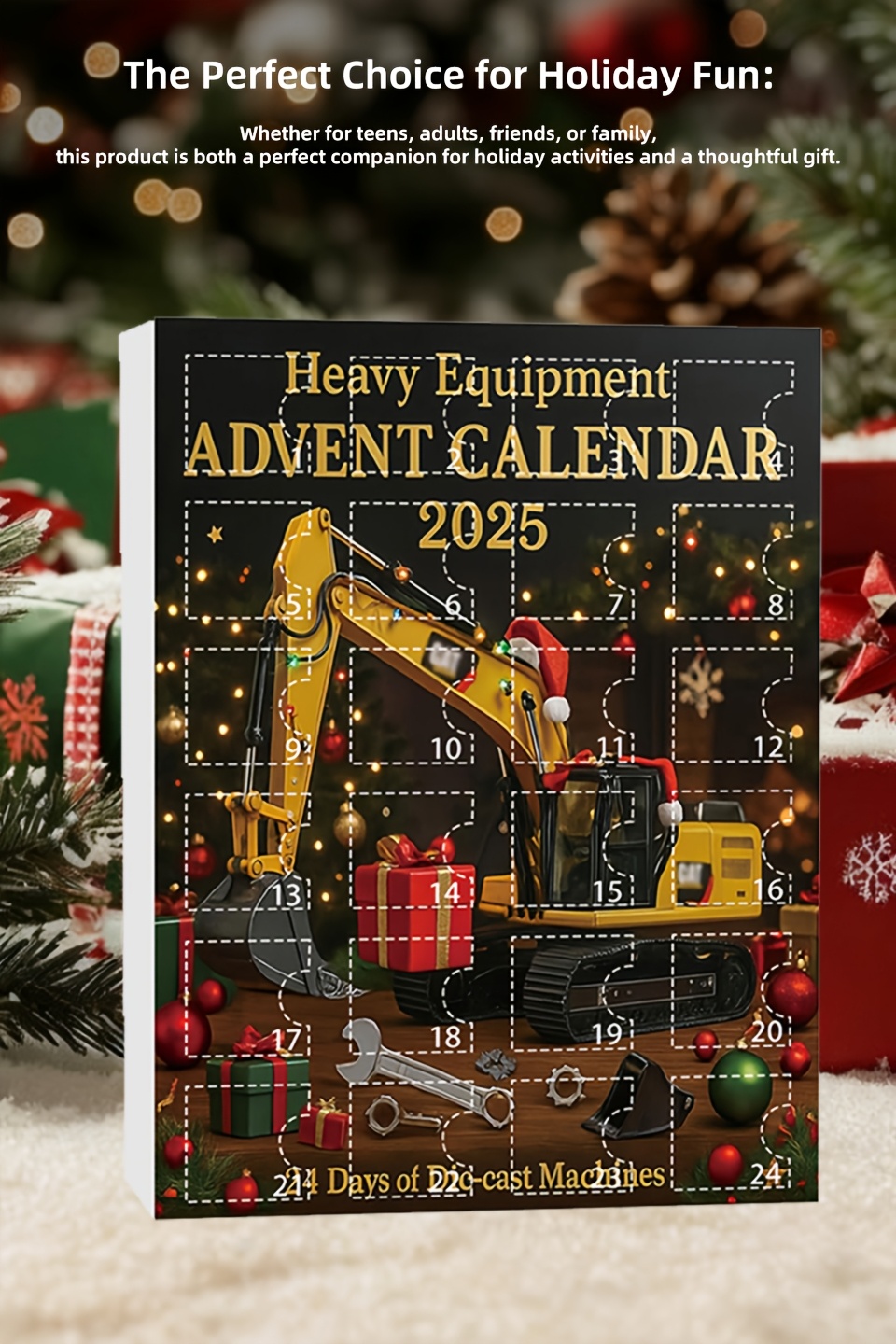 24-Style Heavy Equipment Advent Calendar – Iets van Alles by Hiertjie