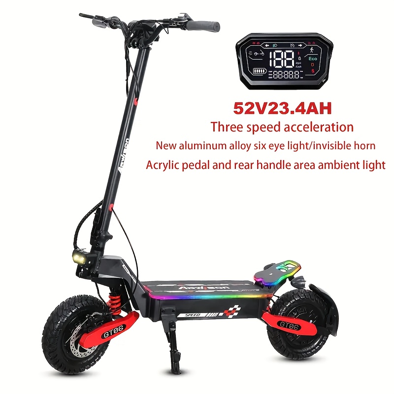 electric off road scooter sold on Temu United States